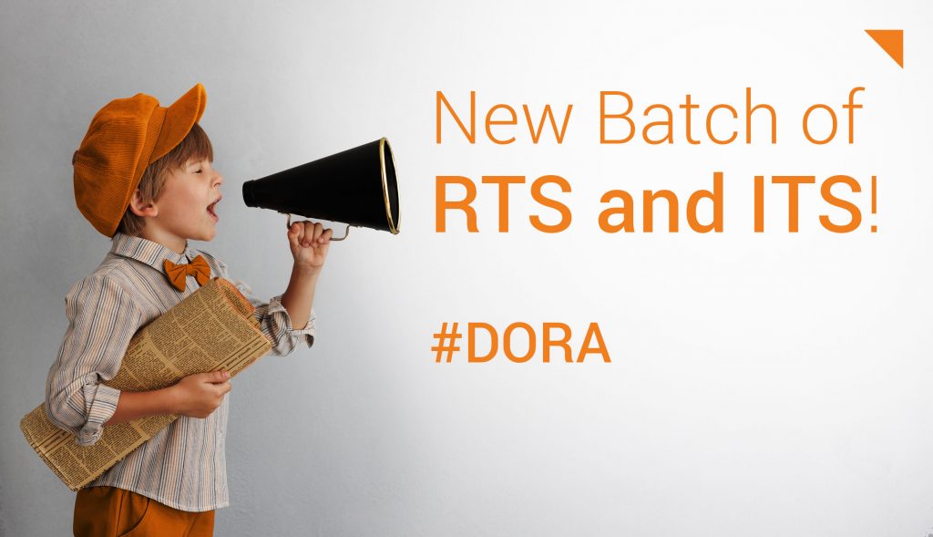 DORA: New Batch of RTS und ITS published | usd AG